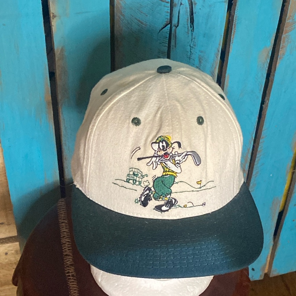 Vintage Disney Pro Collection Goofy For Golf Adjustab… - Gem